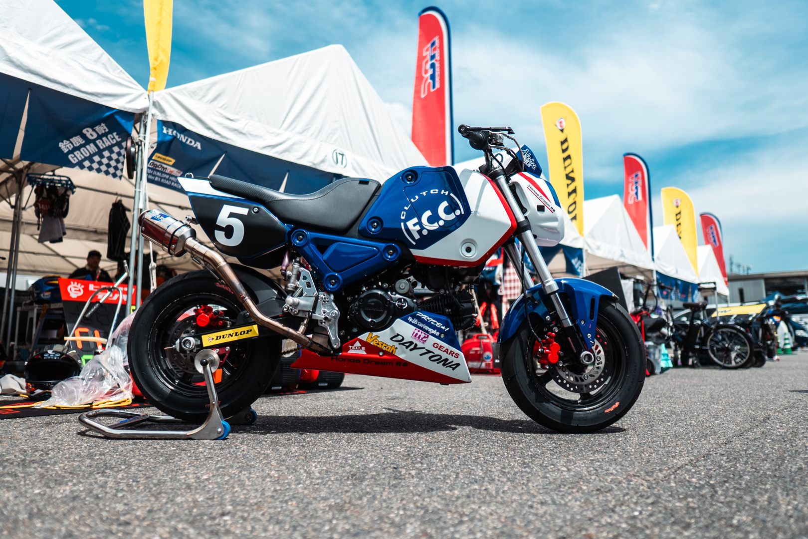 DUNLOP杯 HRC GROM Cup 鈴鹿ミニ耐久ロードレース/F.C.C TSR HONDA優勝 | TSR（Technical ...